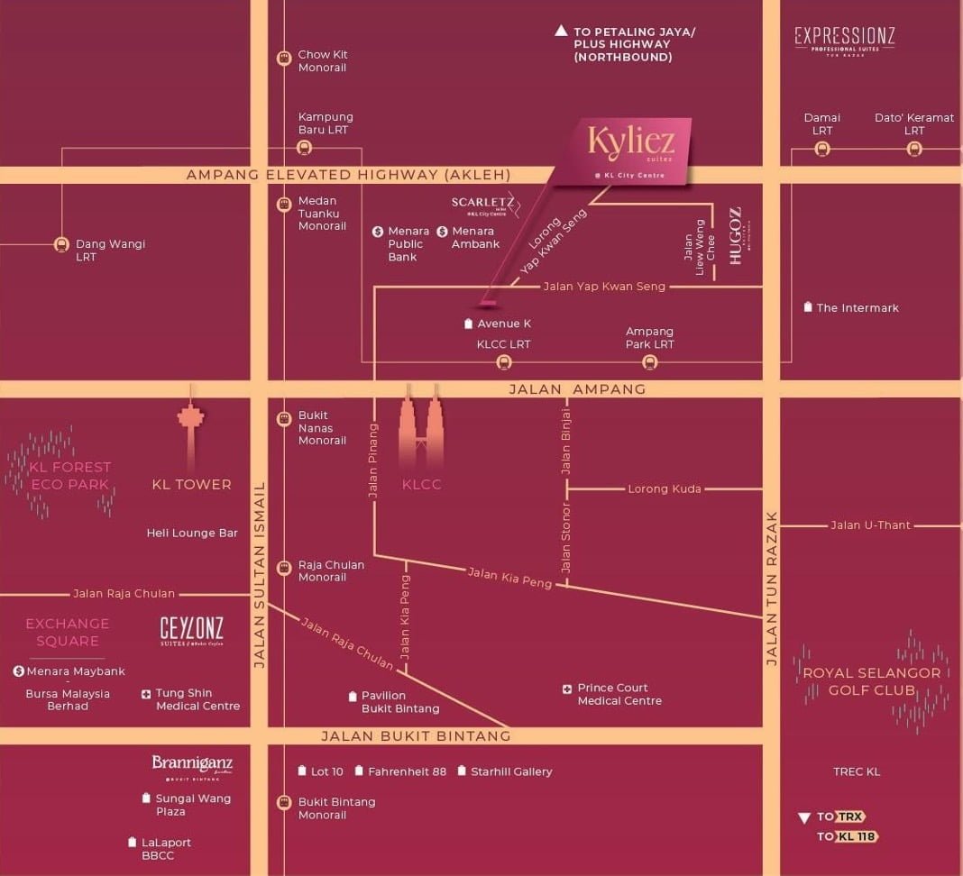 Kyliez Suites KLCC | EXSIM KLCC | Hugoz Phase 2